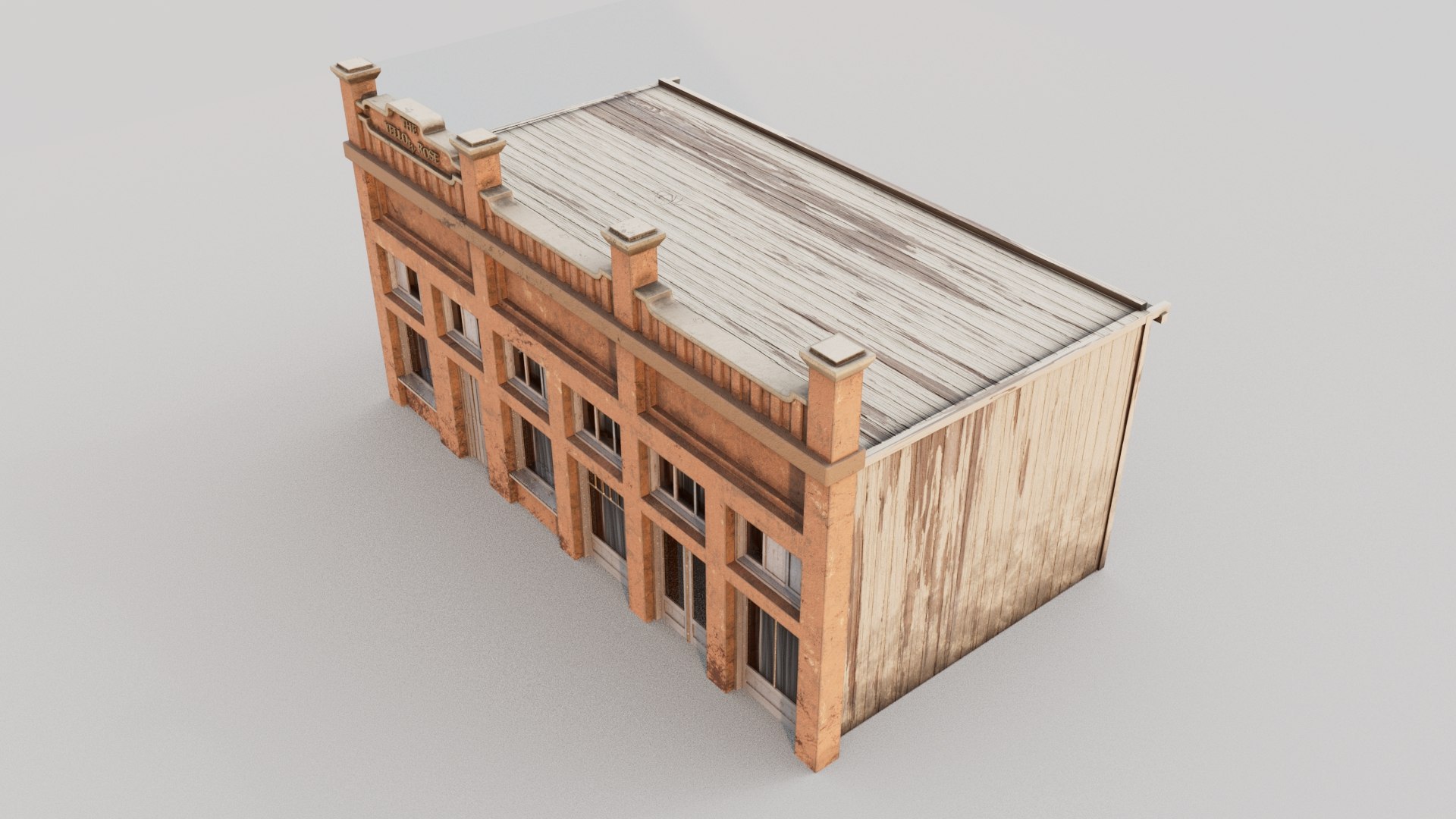 3D model western TheYellowRosev - TurboSquid 2138436