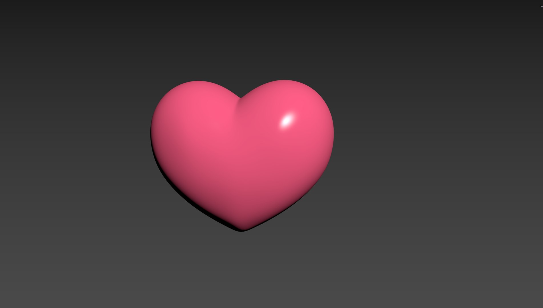 3D Model Half Heart 001 - TurboSquid 2072395