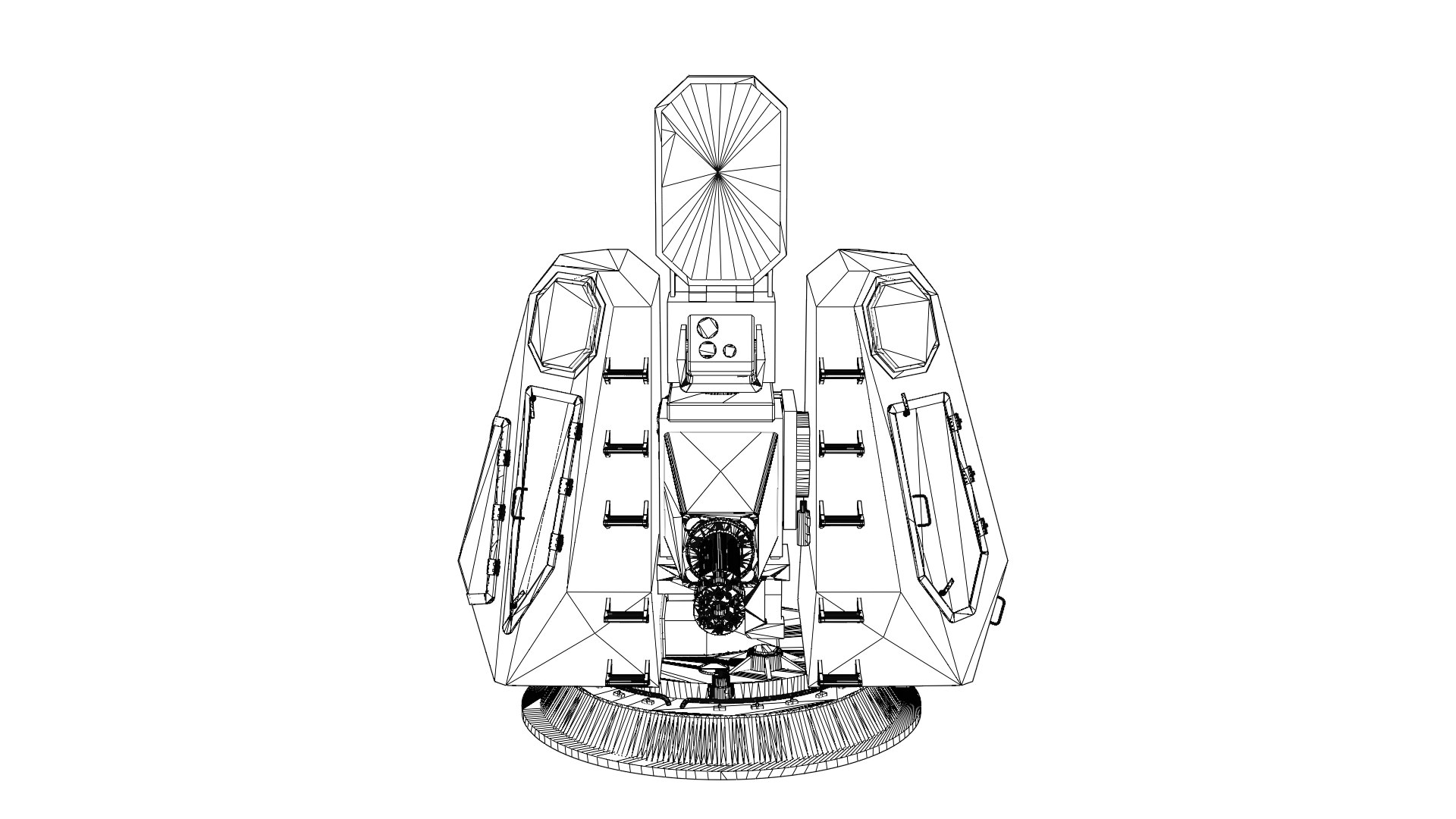 CIWS2 3D Model - TurboSquid 2219297