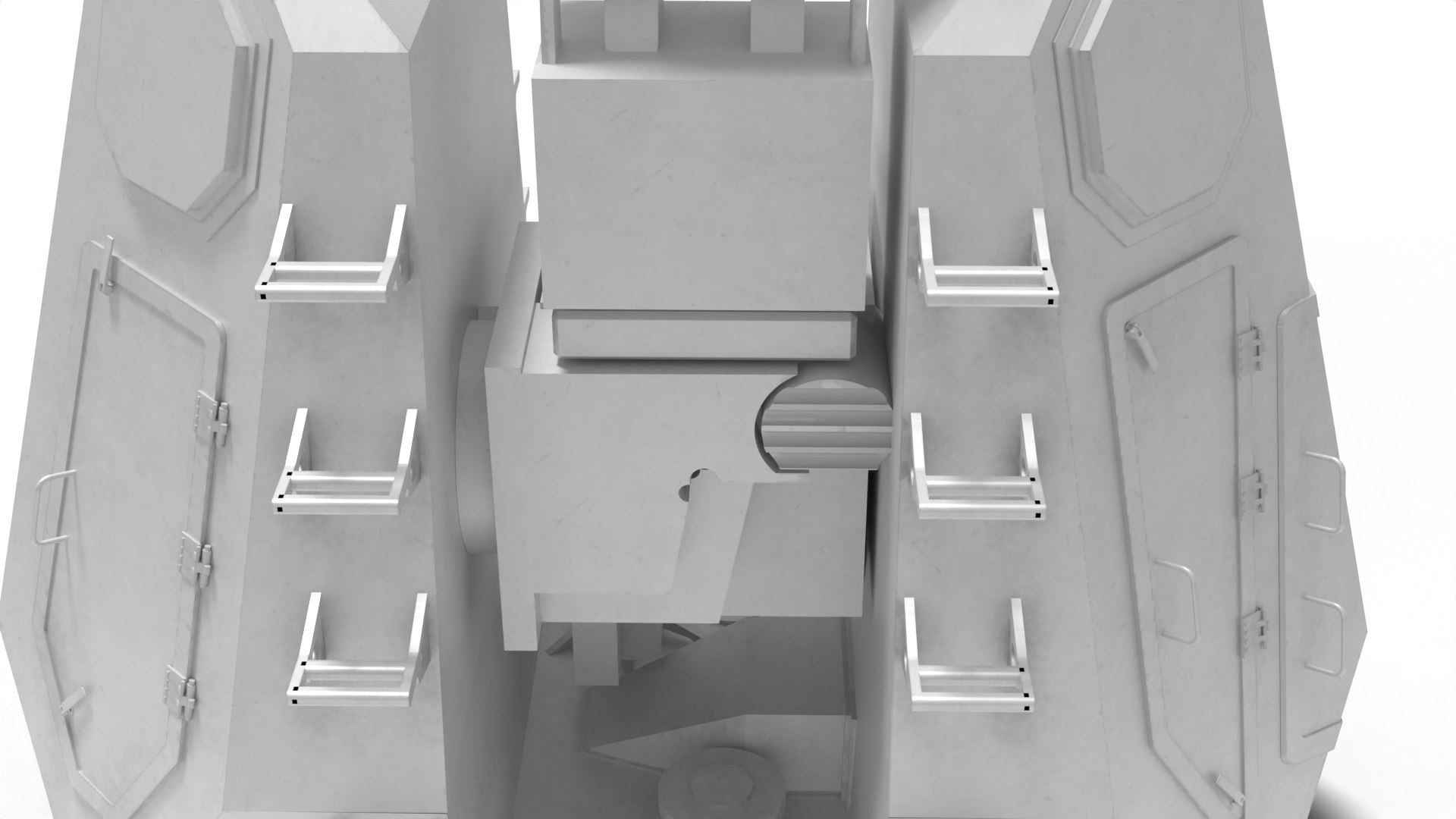 CIWS2 3D Model - TurboSquid 2219297