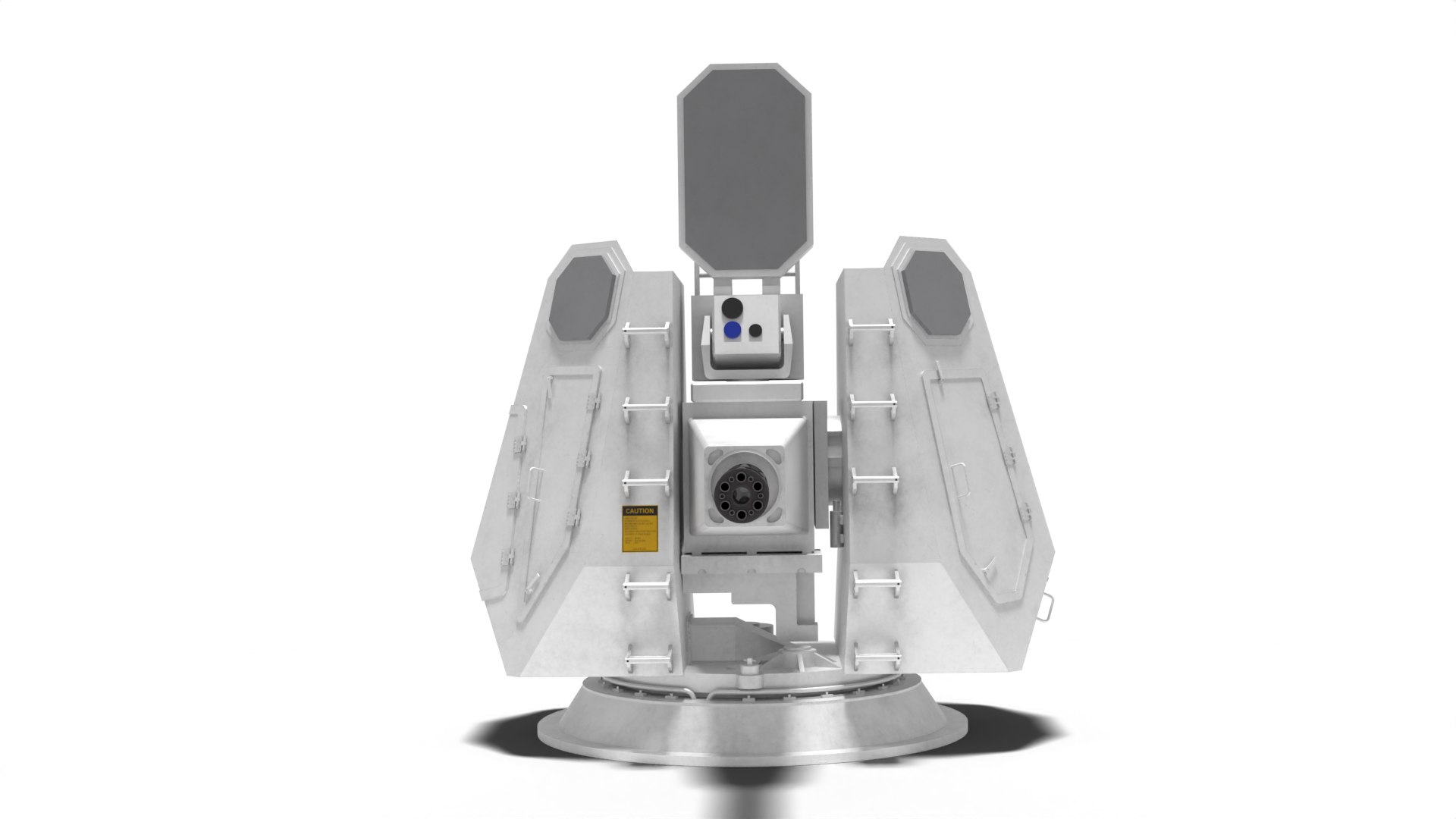 CIWS2 3D Model - TurboSquid 2219297