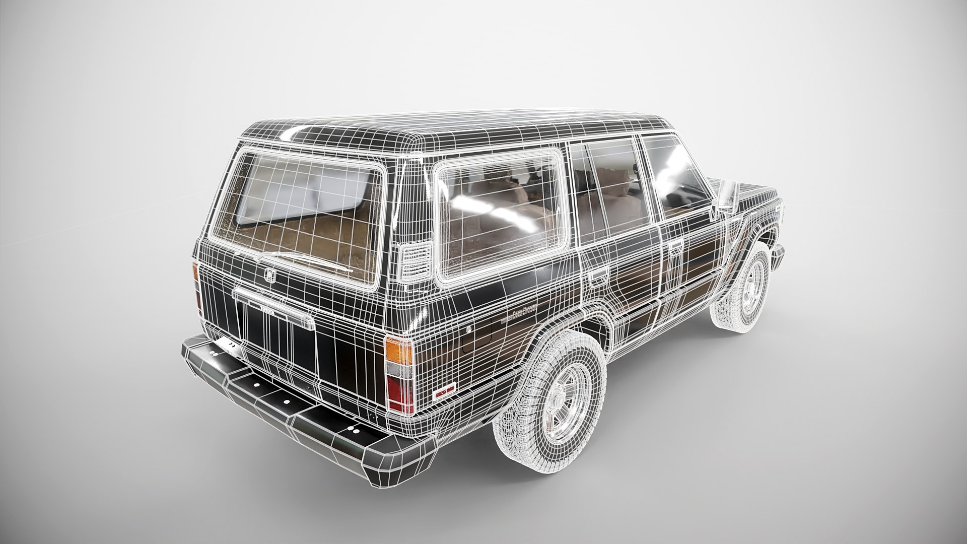 3D Toyota Land Cruiser J60 1980-1990 Facelift - TurboSquid 2410117