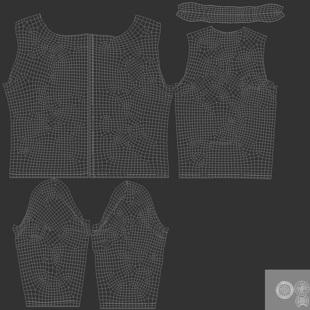 3D White Chef Jacket - Cook Chief Coat Model - TurboSquid 1925096