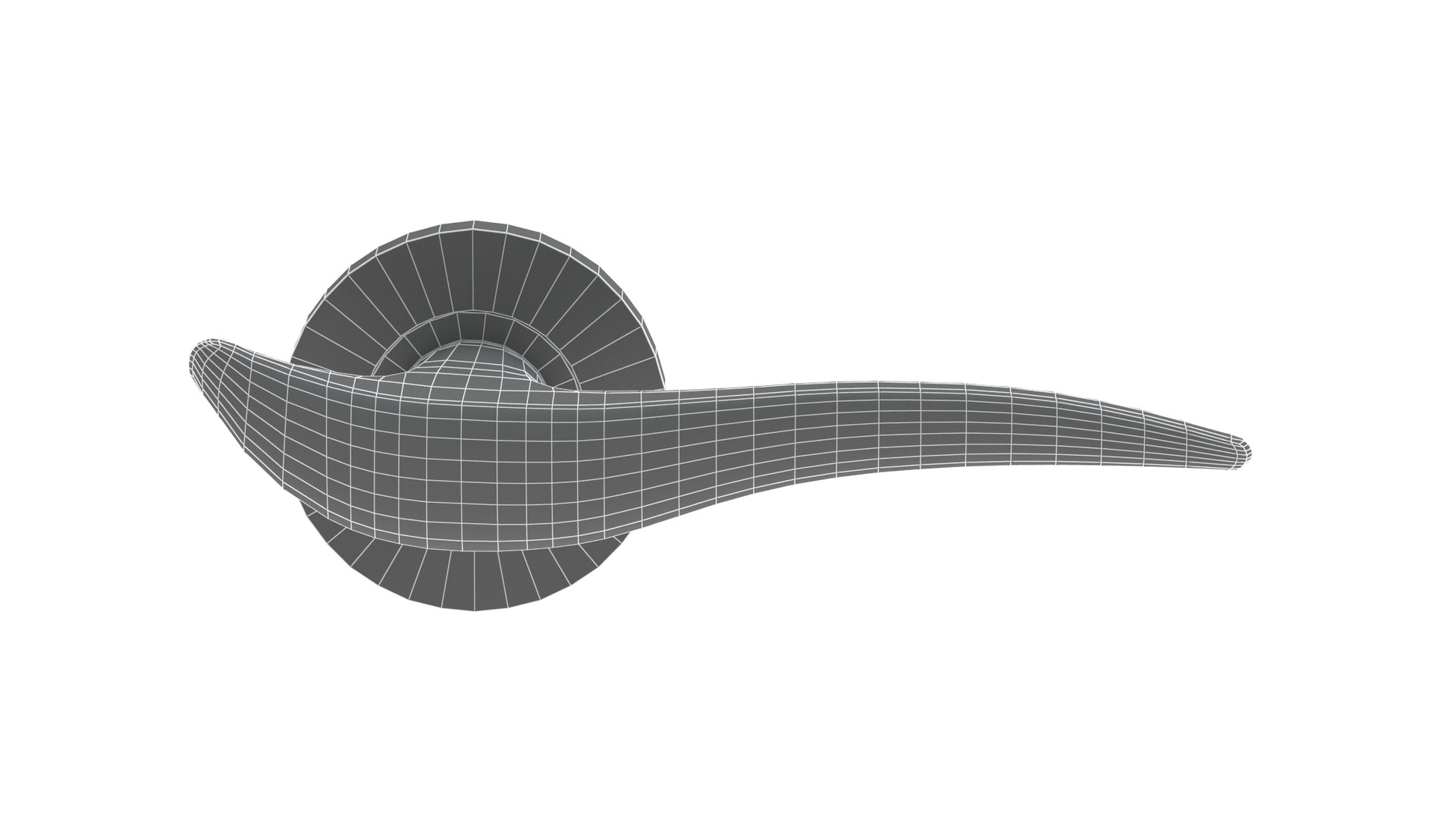 3D Consort Lunar Satin Stainless Steel Door Handle - TurboSquid 1760491