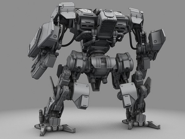 3d battle robot