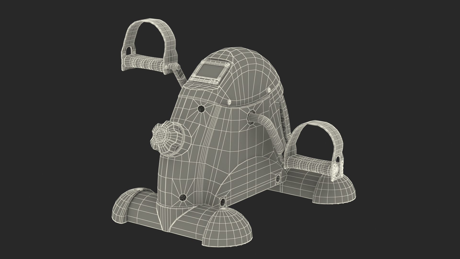 Mini Exercise Bike Silver 3D Model - TurboSquid 1818997