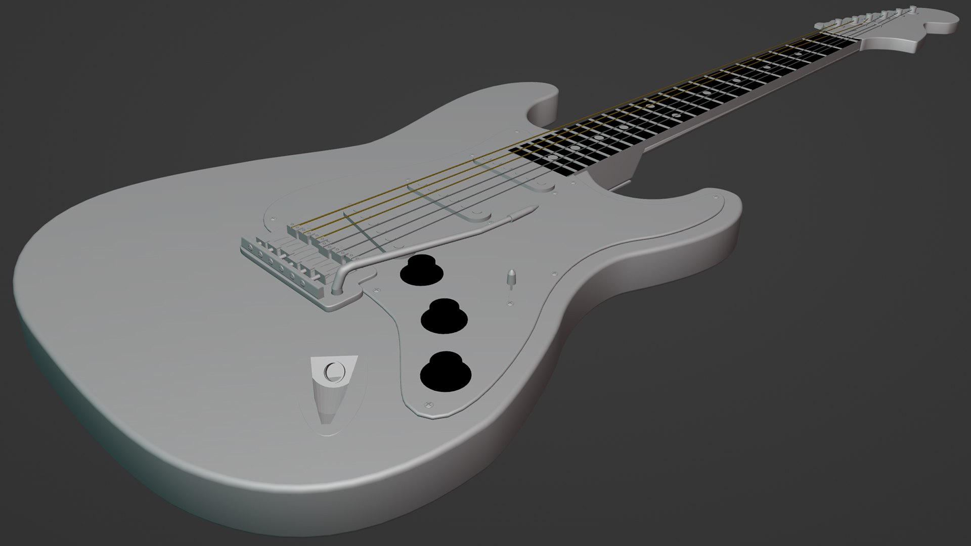 GuitarModel 3D Model - TurboSquid 2109900