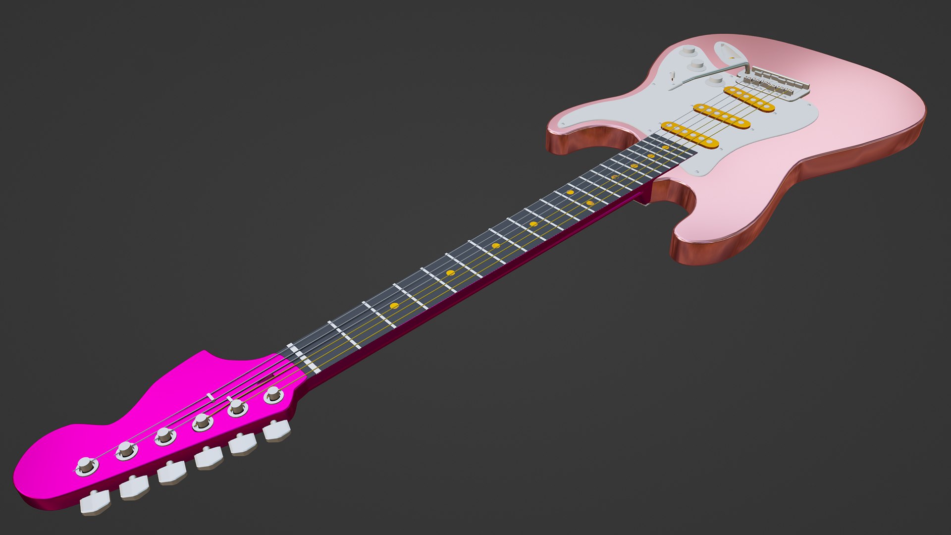 GuitarModel 3D Model - TurboSquid 2109900
