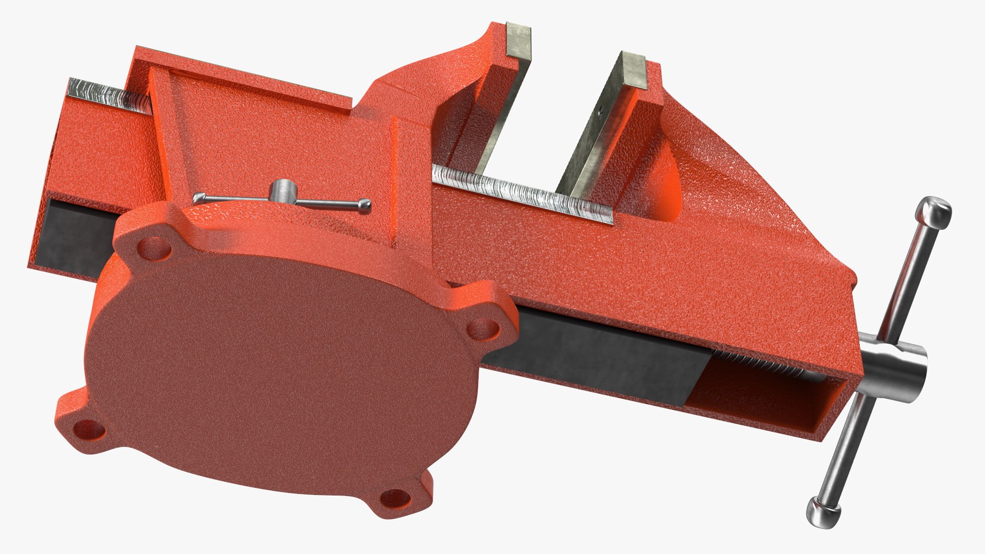 Bench Vise with Swivel Base 3D model - TurboSquid 2151228