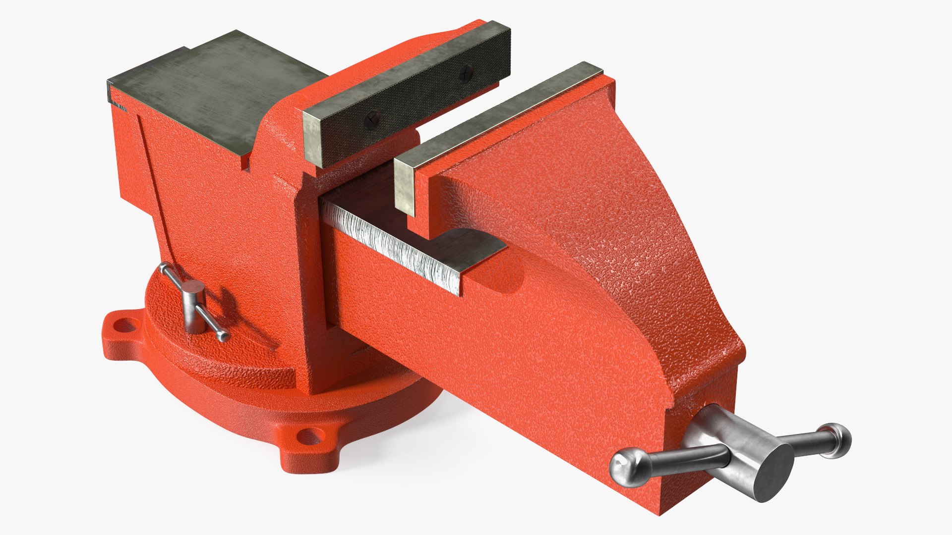 Bench Vise with Swivel Base 3D model - TurboSquid 2151228