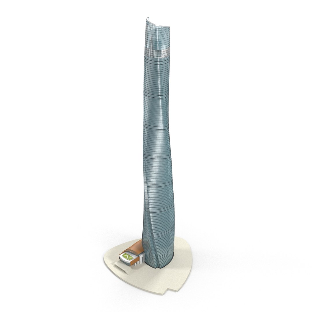 3d model shanghai tower china