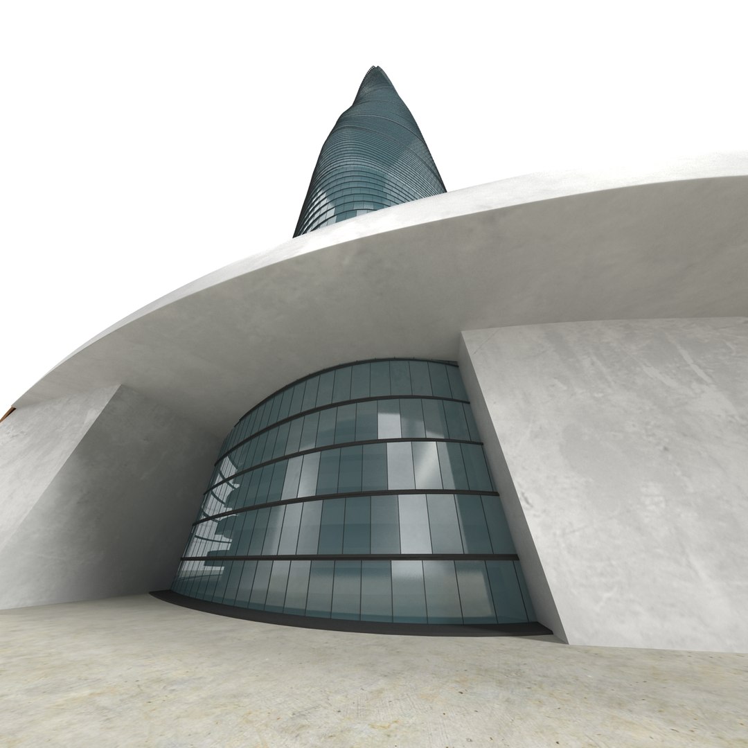 3d model shanghai tower china