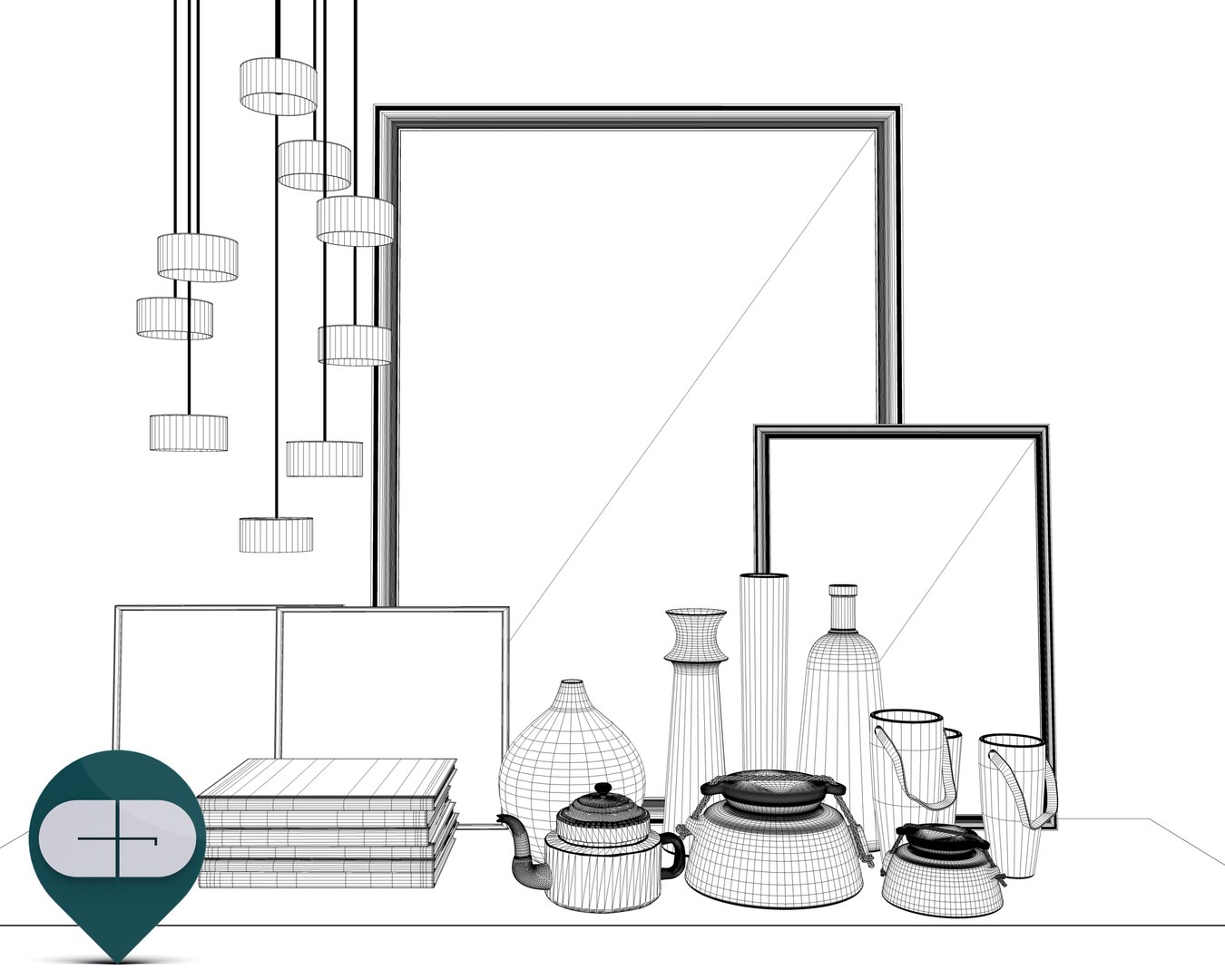 Object Interior Set Obj