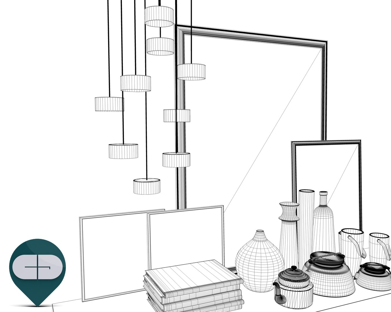 Object Interior Set Obj