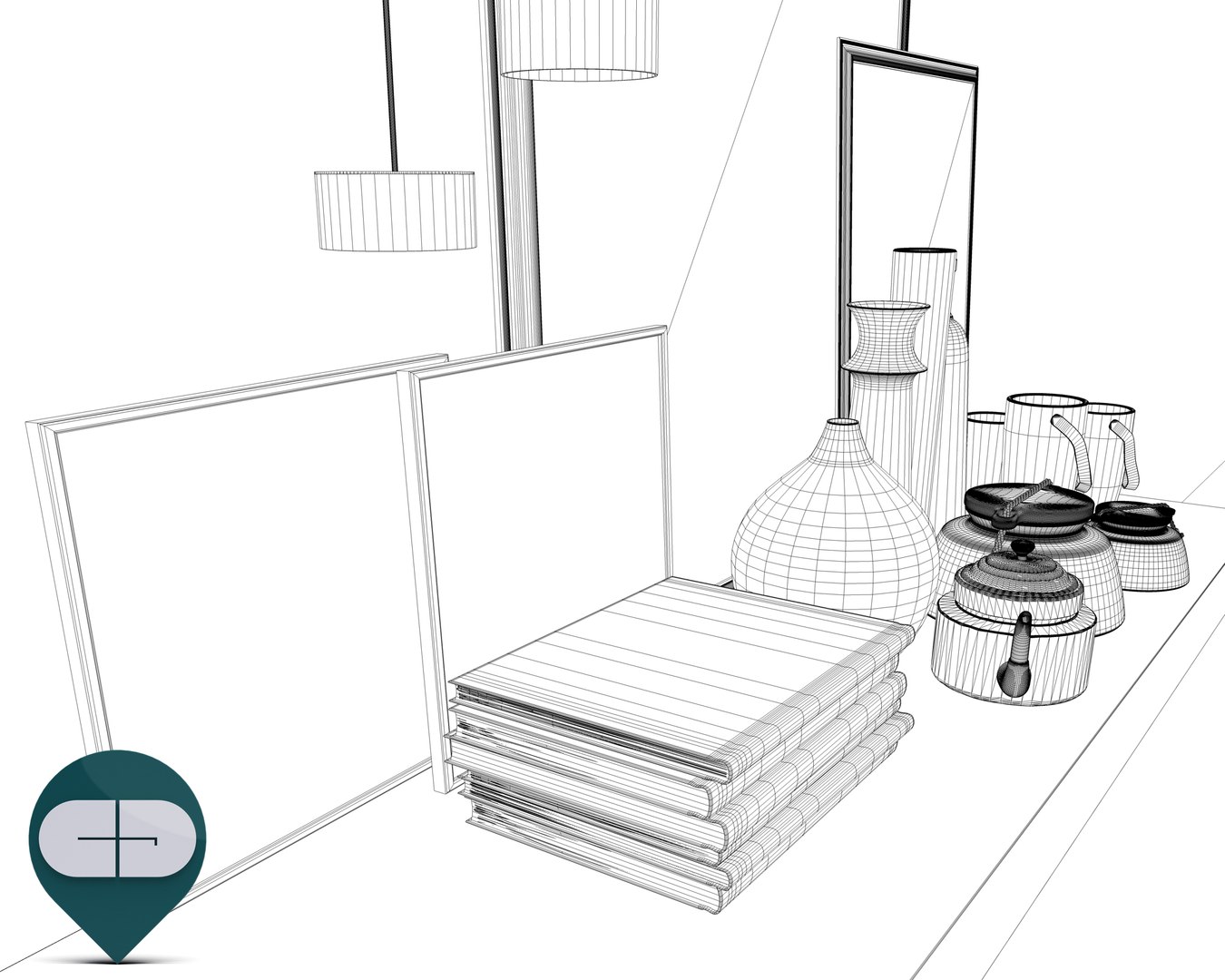 Object Interior Set Obj
