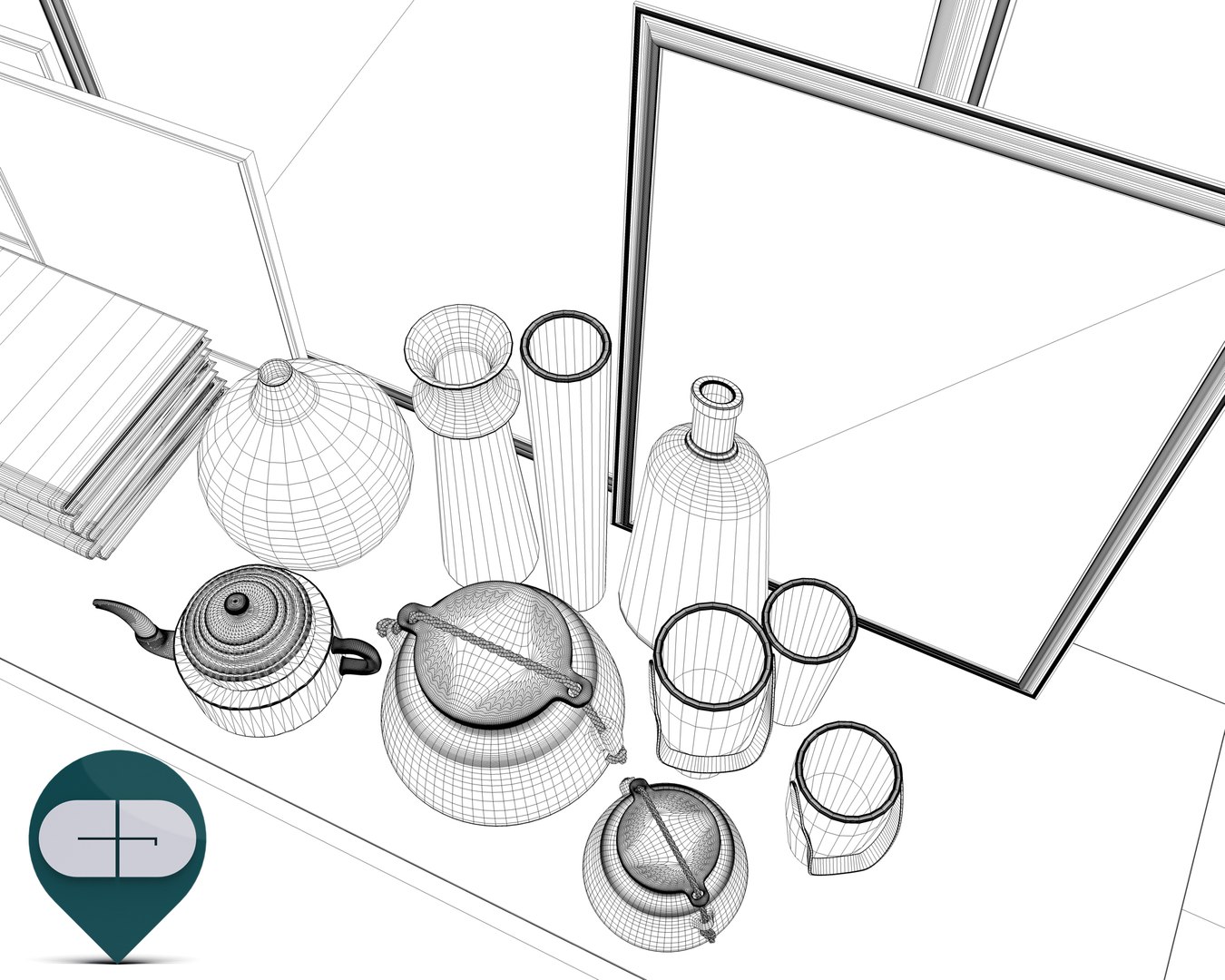 Object Interior Set Obj