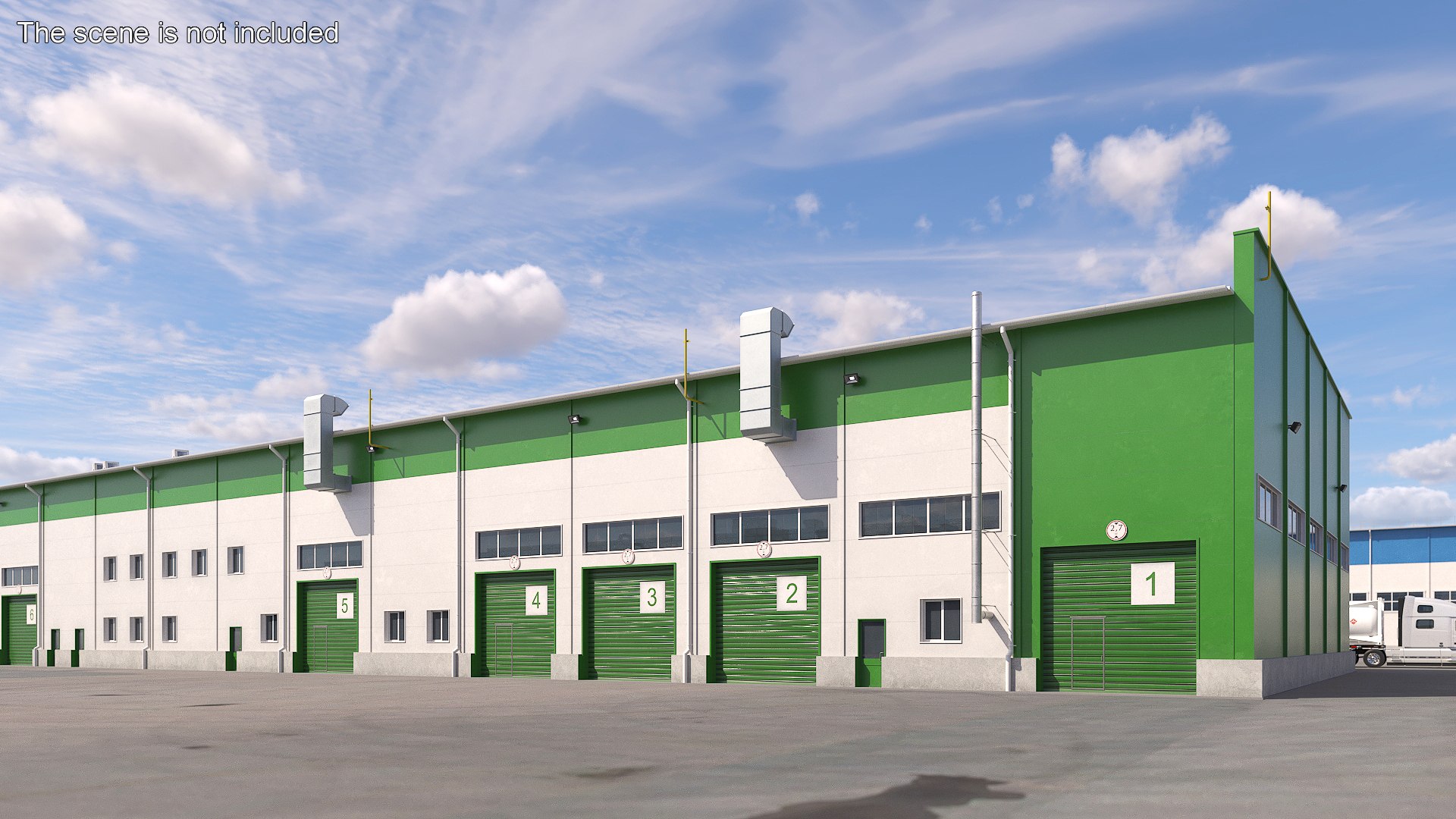 3D Production And Storage Building Large Scale - TurboSquid 2422295