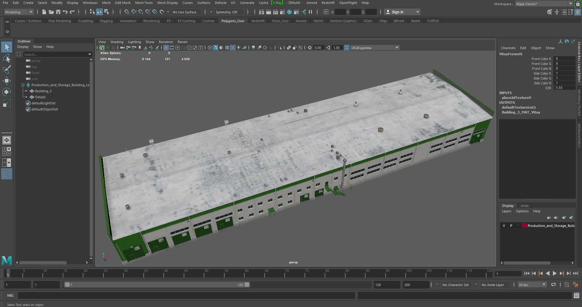 3D Production And Storage Building Large Scale - TurboSquid 2422295