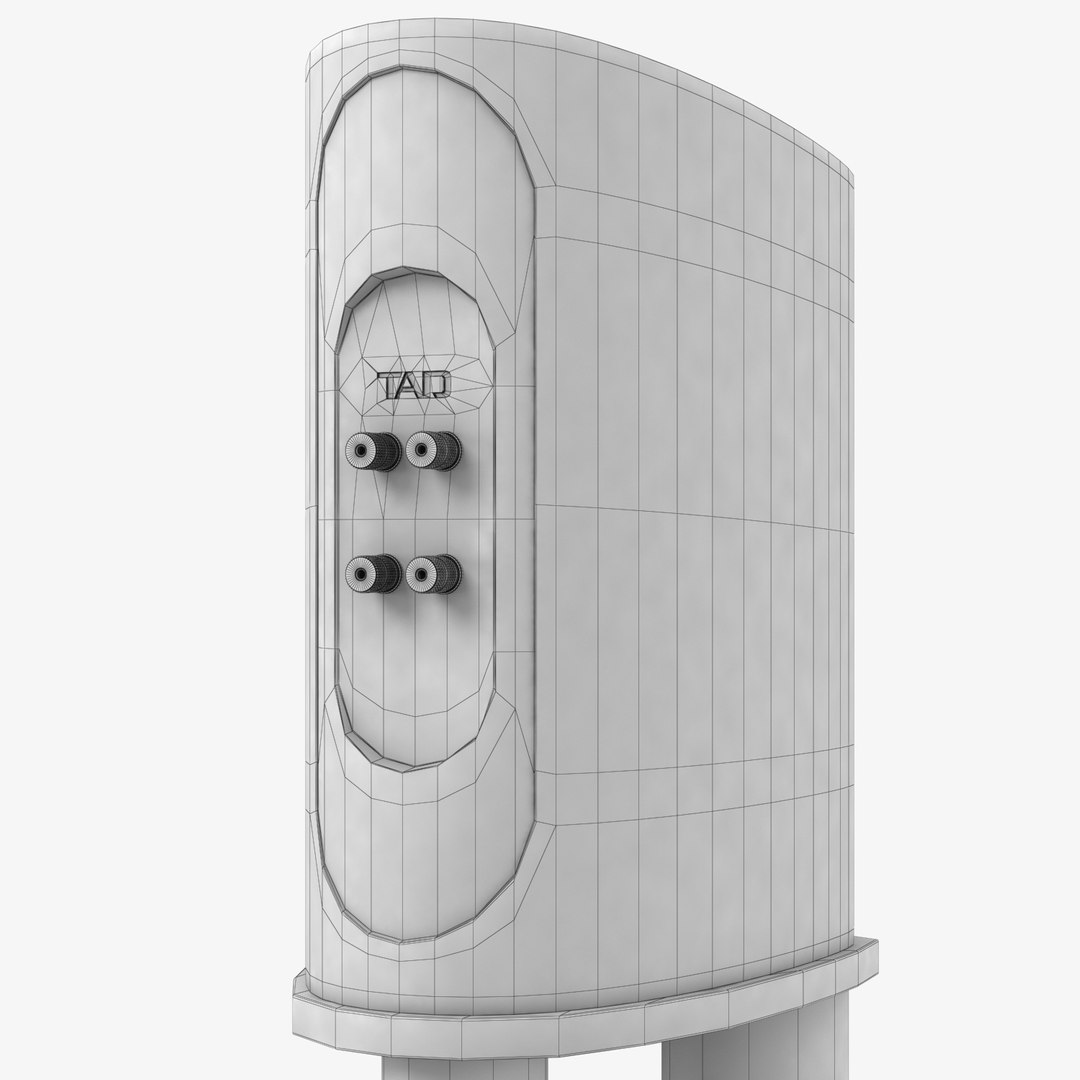 tad cr1 speaker r1 3d model
