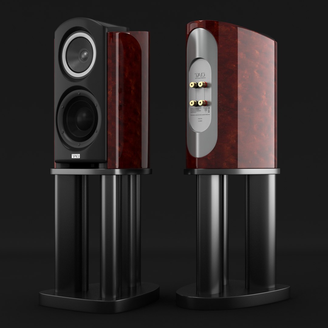 tad cr1 speaker r1 3d model