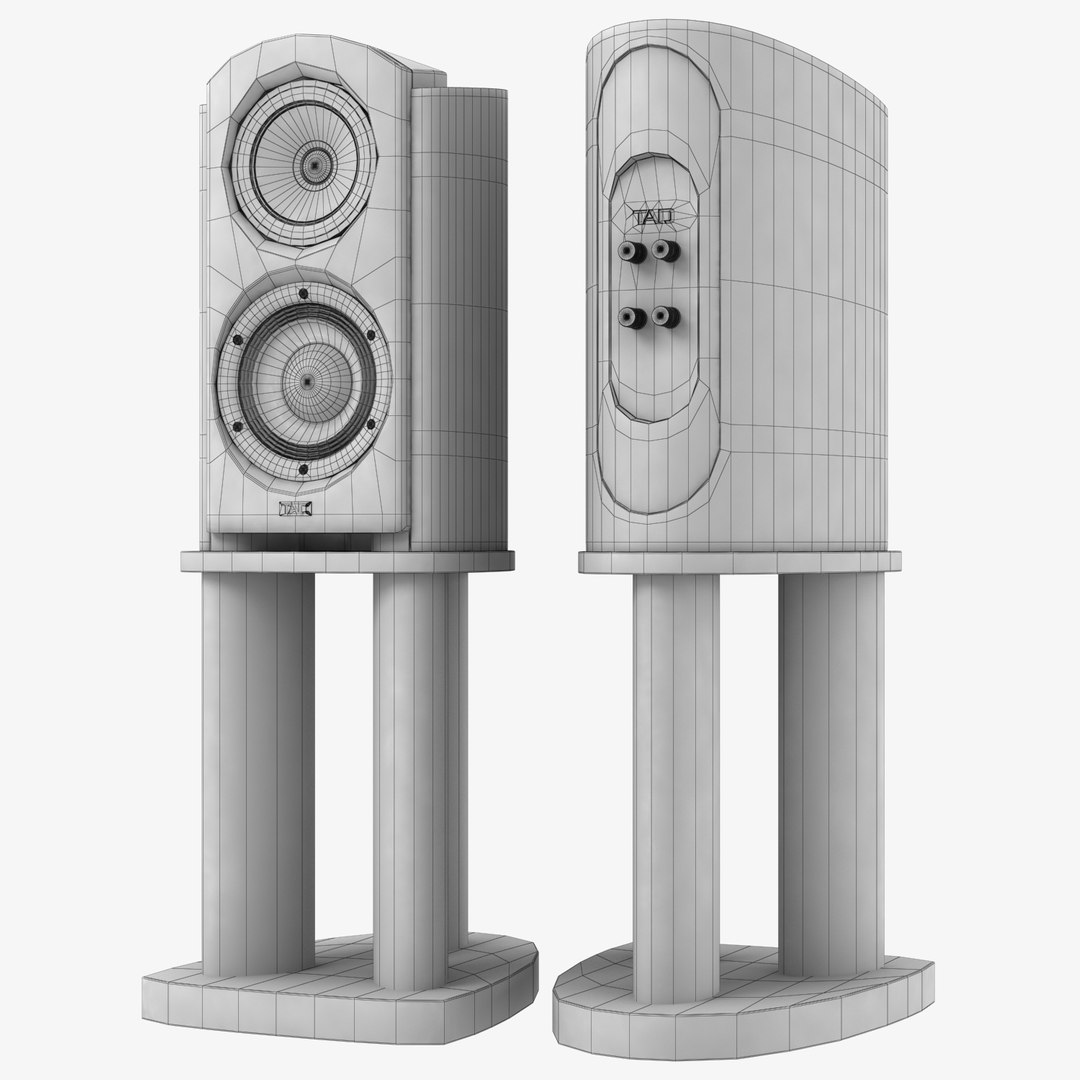 tad cr1 speaker r1 3d model