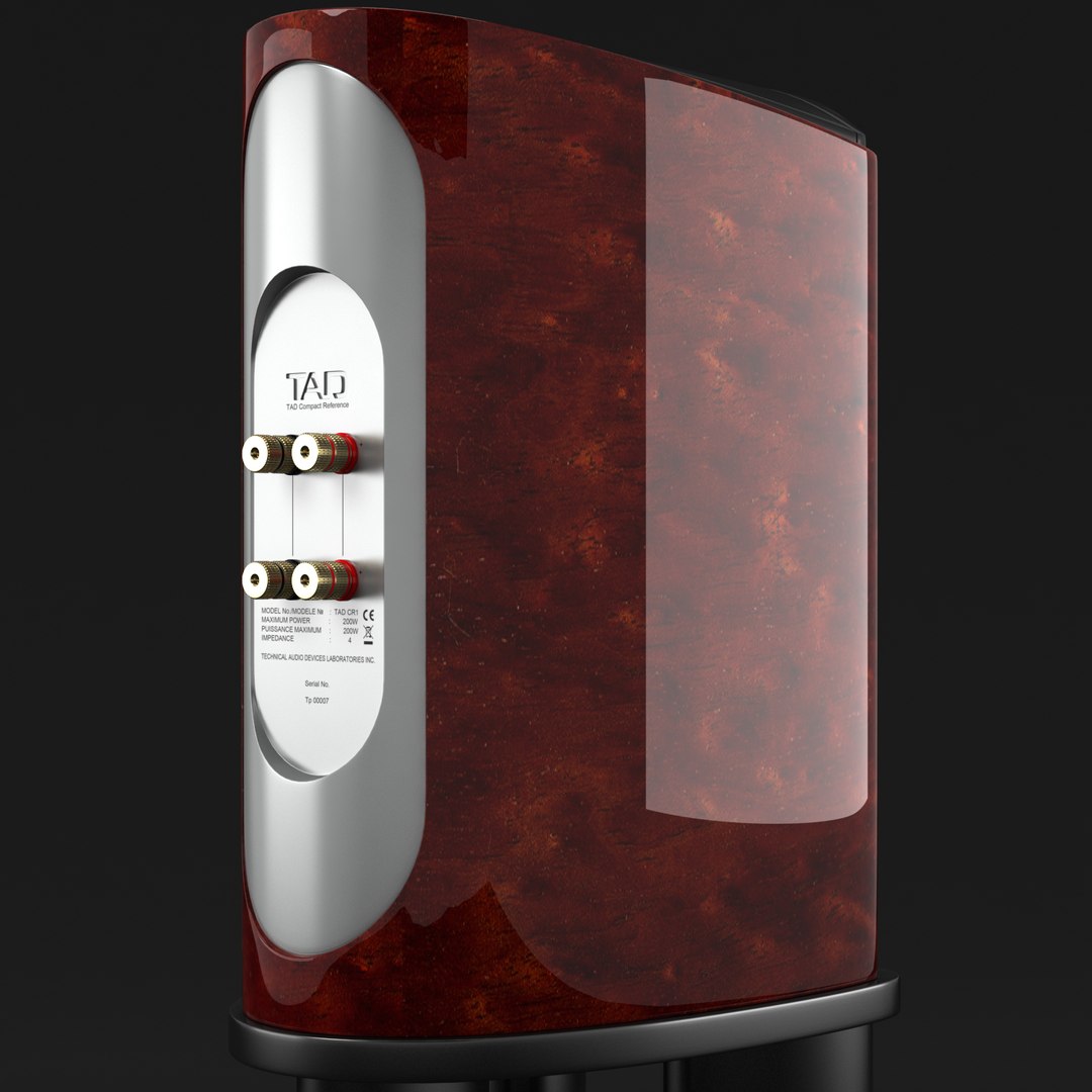 tad cr1 speaker r1 3d model