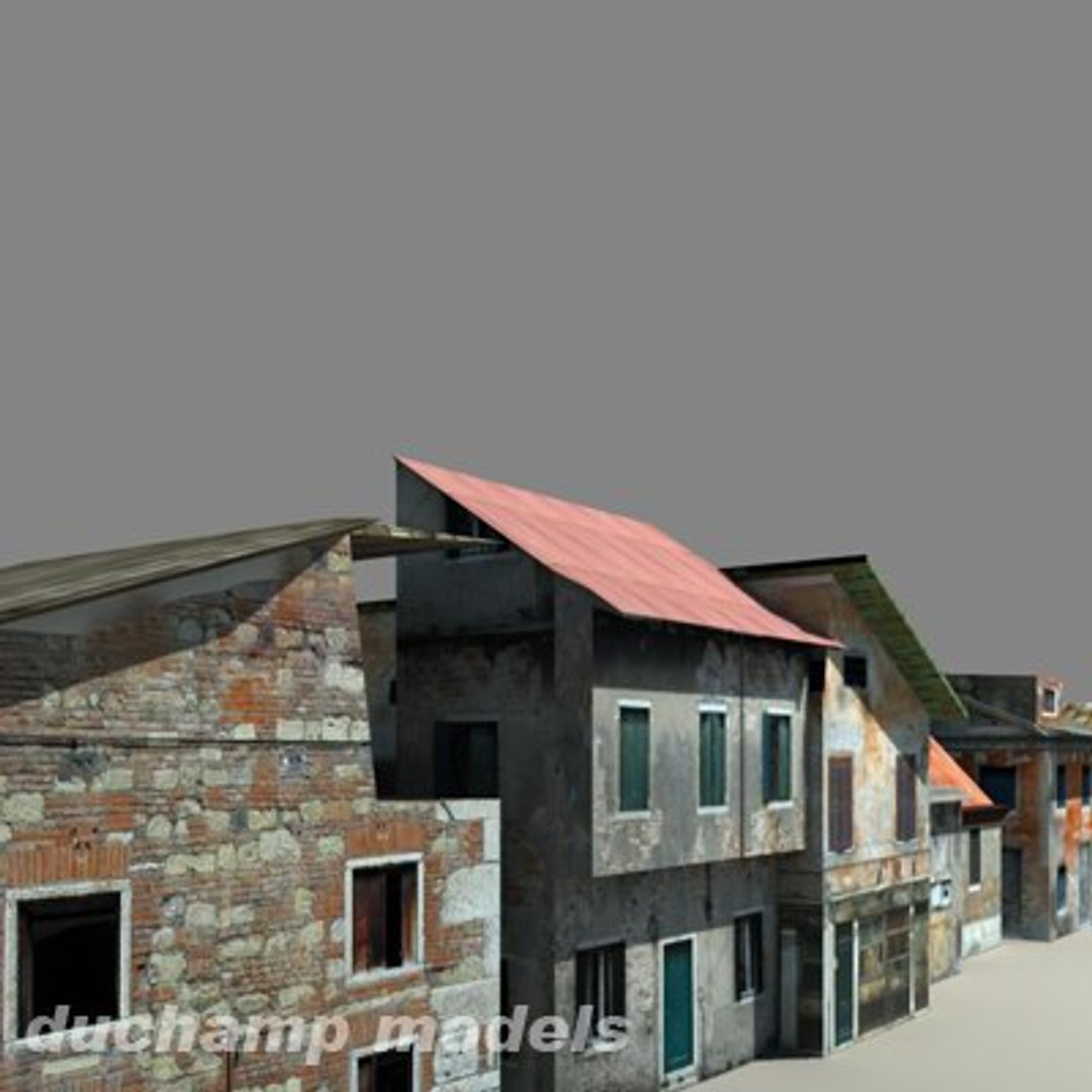 3dsmax old houses