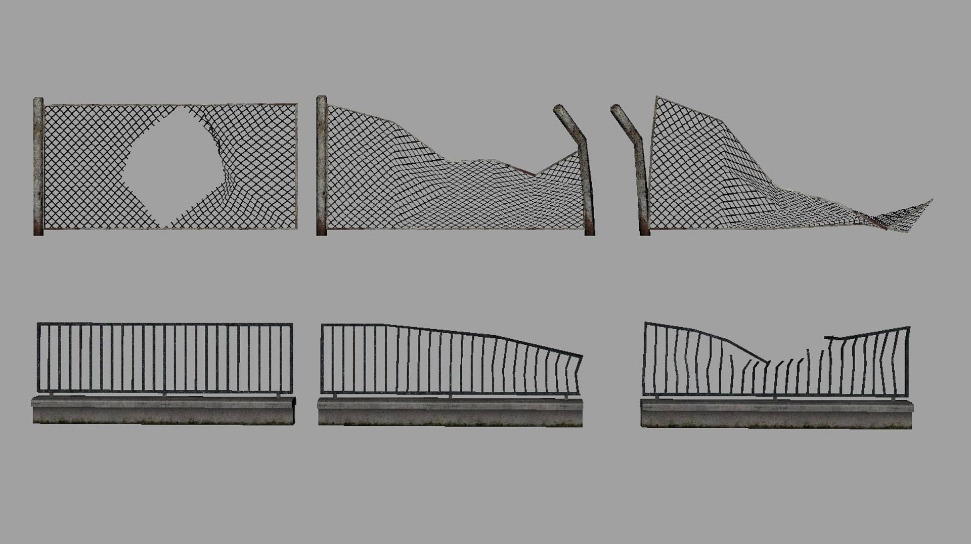 3d model of street builder