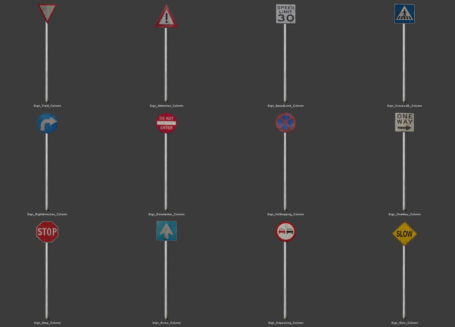 3d model of street builder