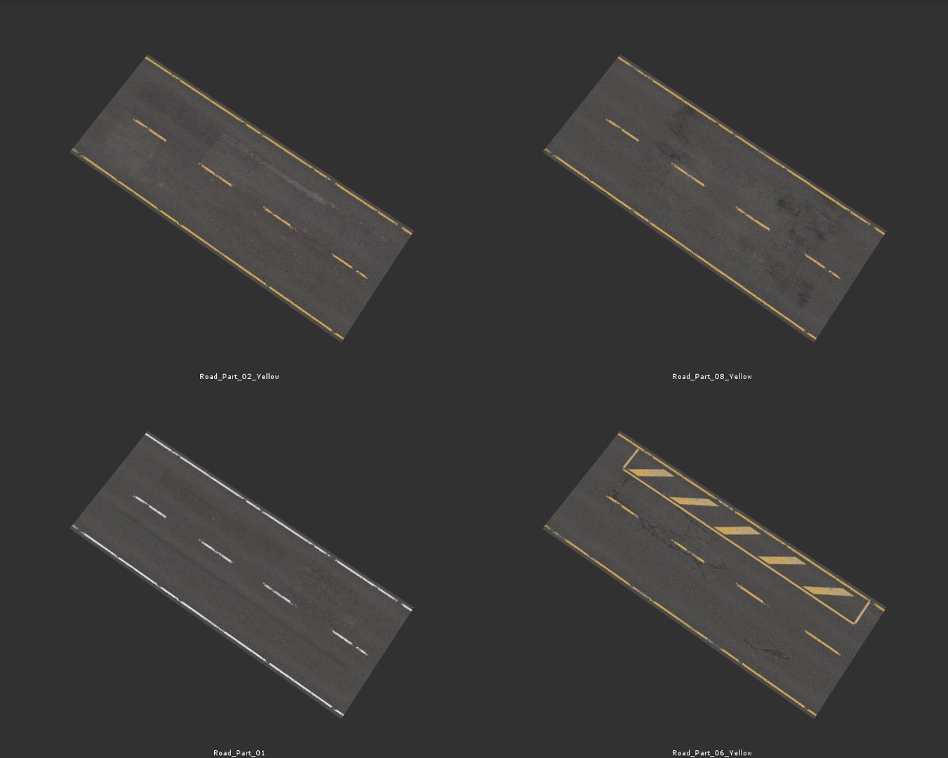 3d model of street builder