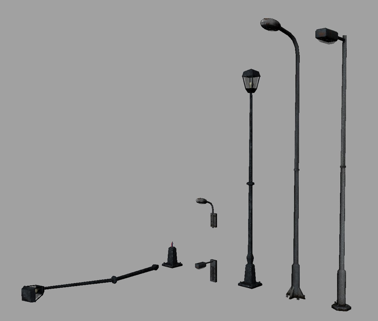 3d model of street builder