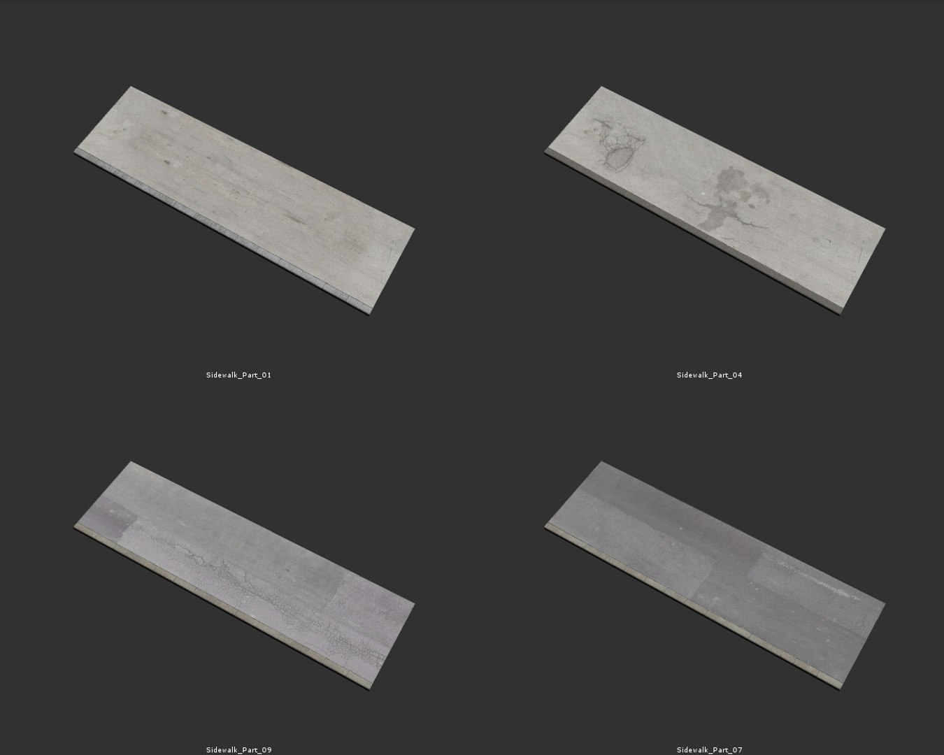 3d model of street builder