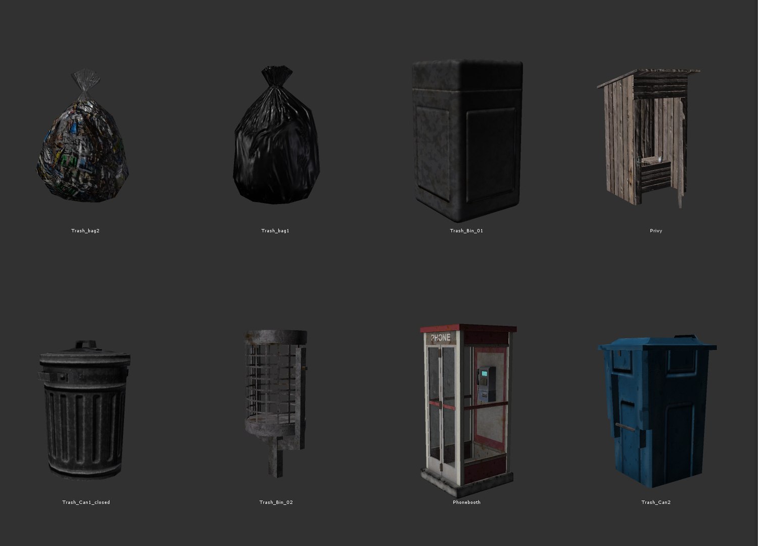 3d model of street builder