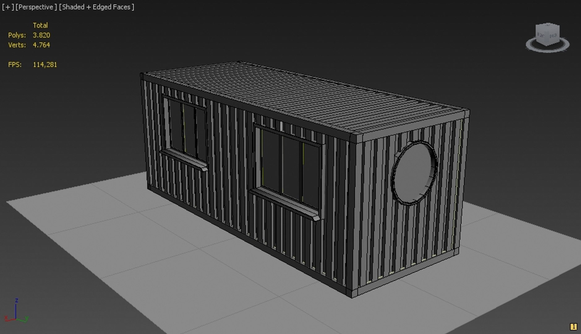 3d Office Container Home