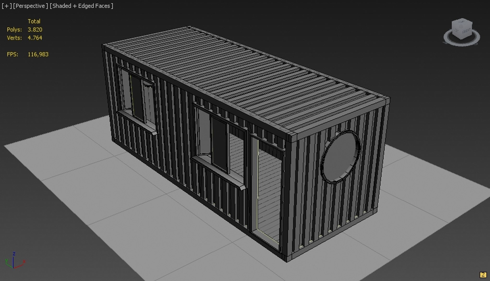 3d Office Container Home