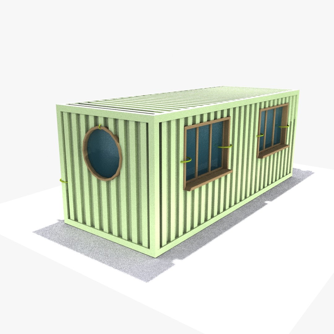 3d Office Container Home