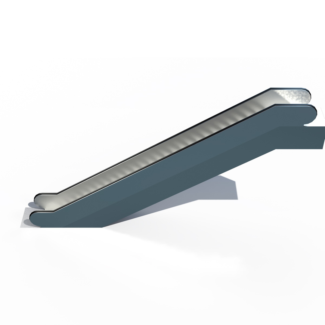 3d Model Of Escalator