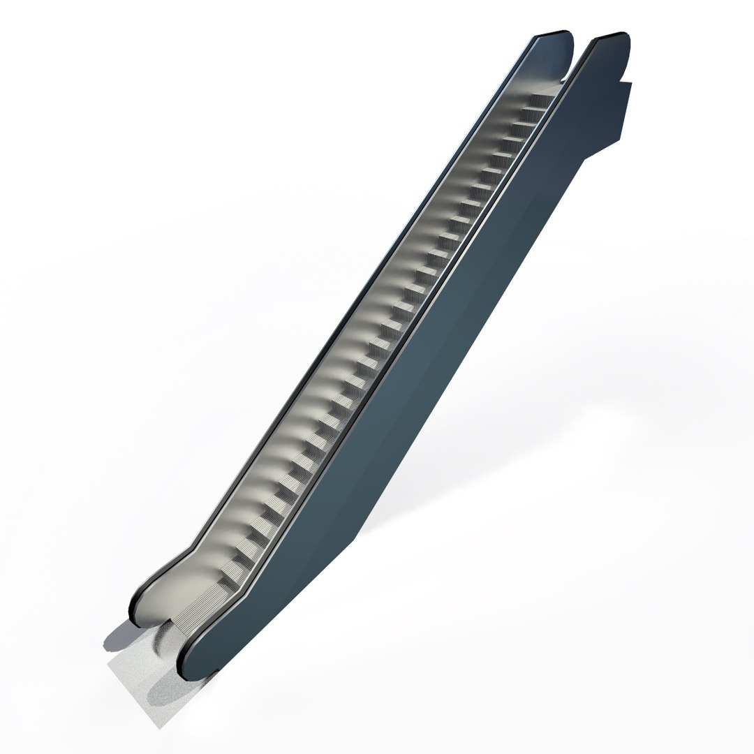 3d Model Of Escalator