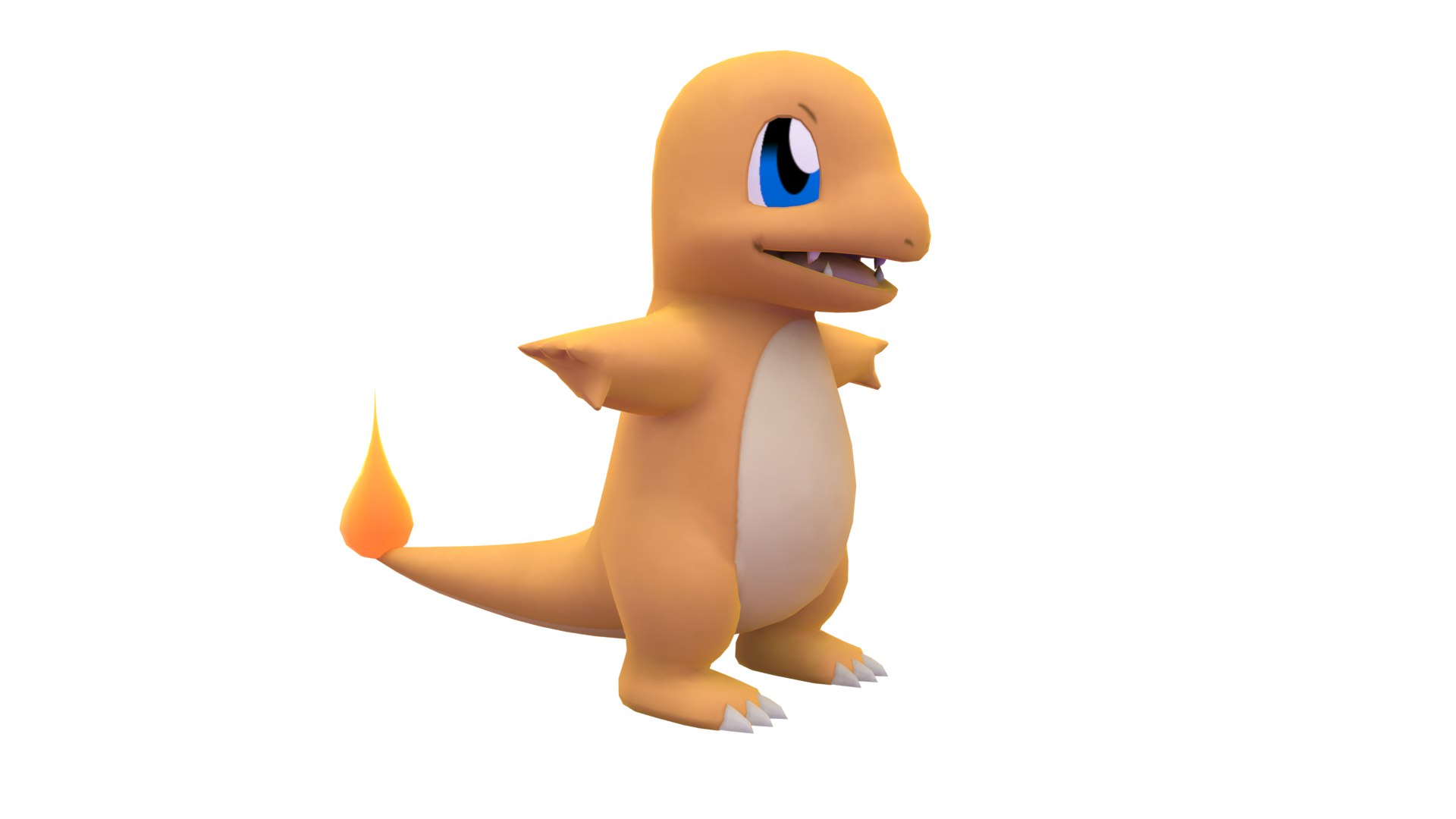 Charmander 3D Model - TurboSquid 2030233