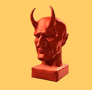Devil Head 3D - TurboSquid 1238840