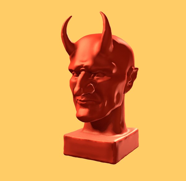 Devil head 3D - TurboSquid 1238840