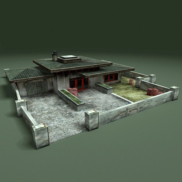 house level 3d model