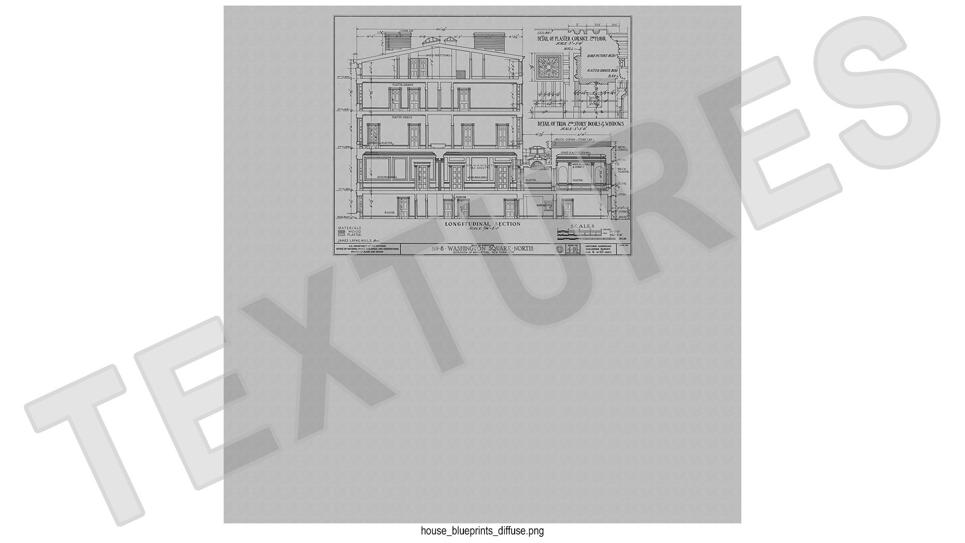 Architectural Blueprints 3D Model - TurboSquid 2368809