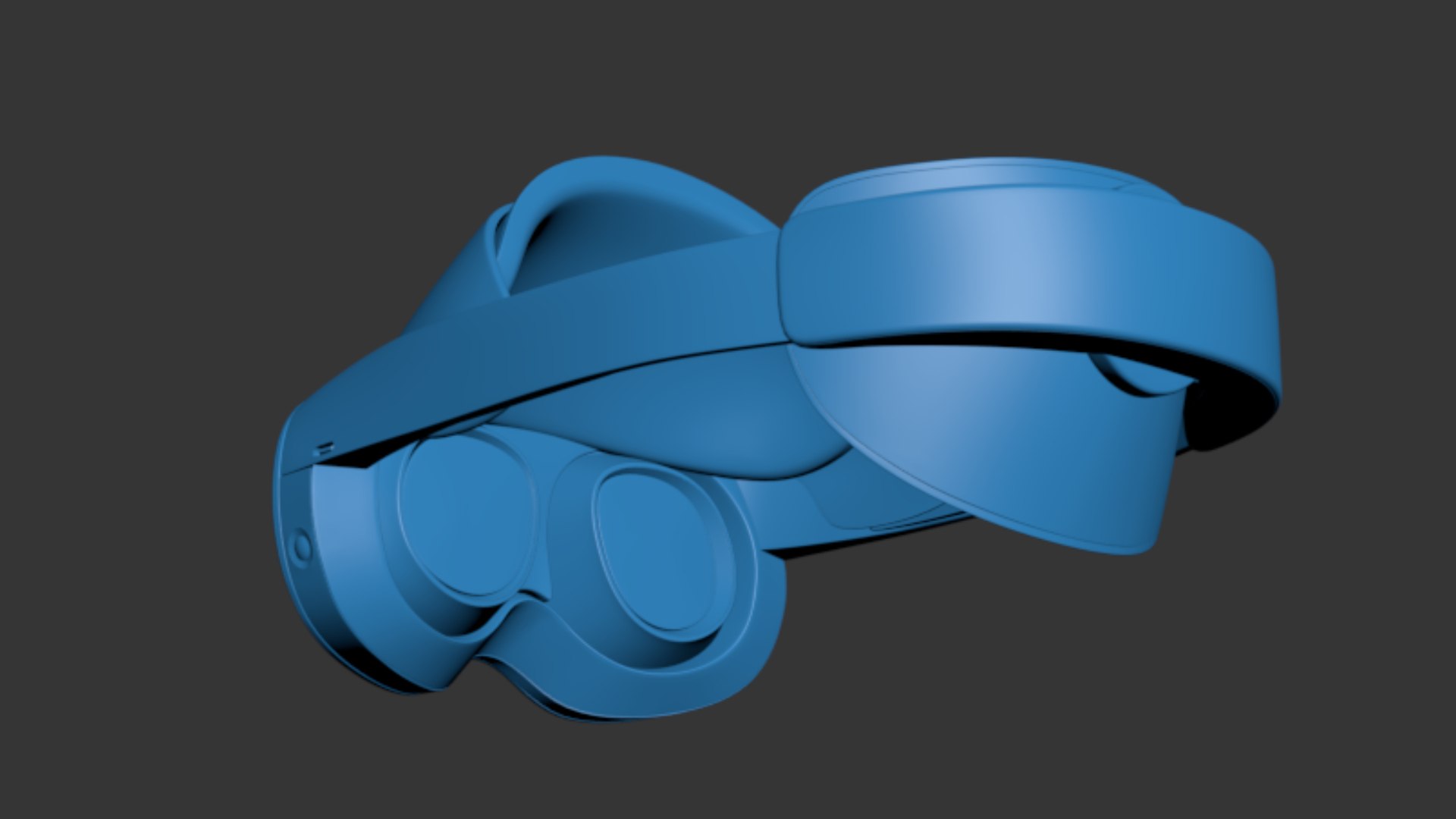 3D VR Headset Low-poly 3D Model - TurboSquid 2519613