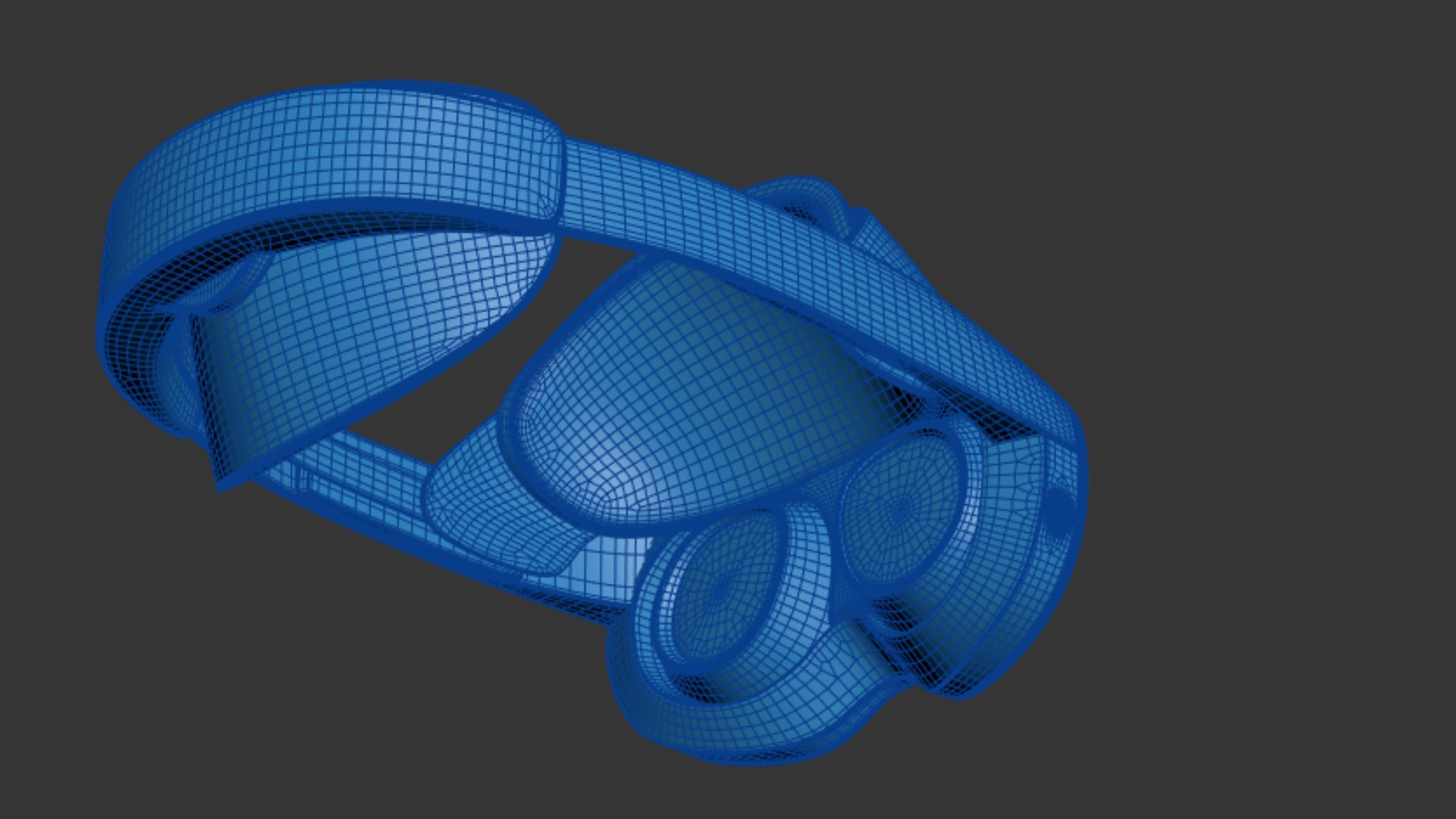 3D VR Headset Low-poly 3D Model - TurboSquid 2519613