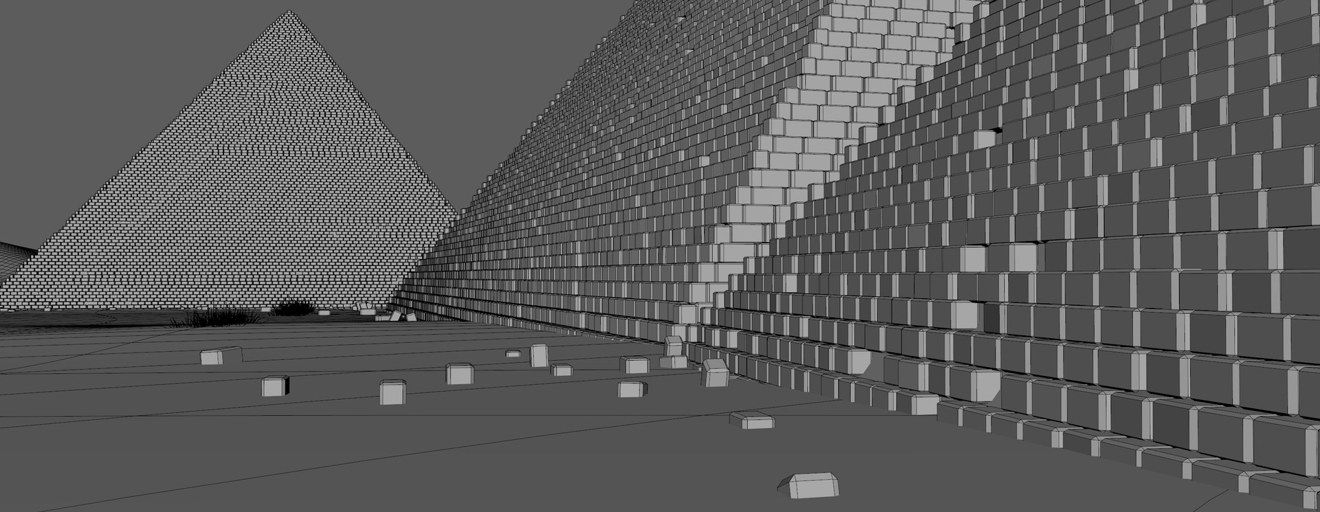 3D Egypt Egyptian Pyramid Model - TurboSquid 1287667