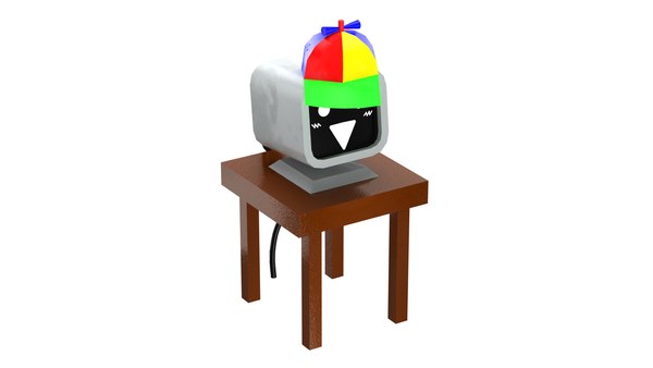 modelo 3d SPRUNKI Sr. Computadora Divertida - TurboSquid 2347993