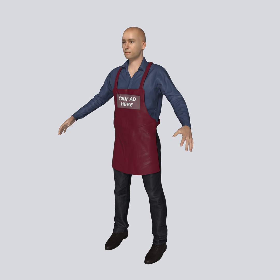 Sales associate model - TurboSquid 1262063