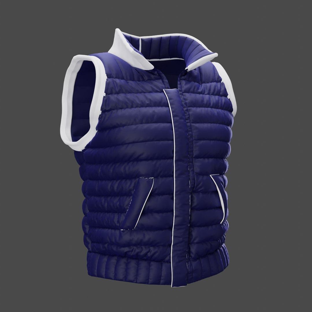Vest Character 3D Model - TurboSquid 1572839