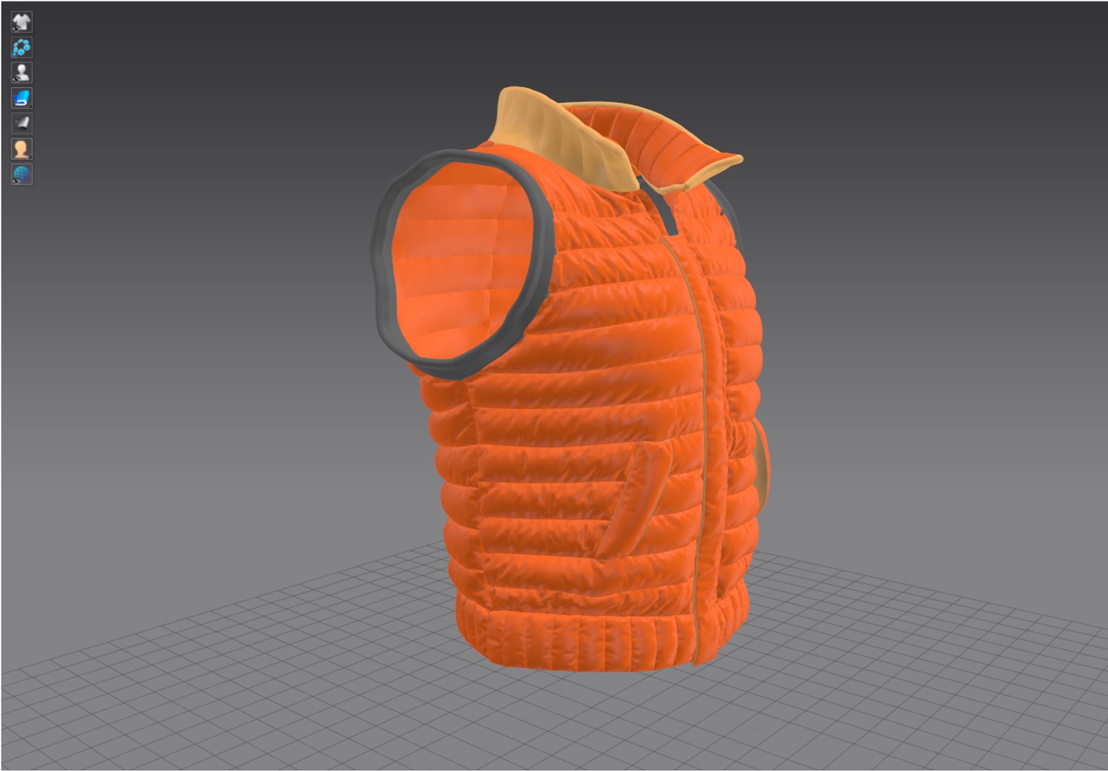 Vest Character 3D Model - TurboSquid 1572839